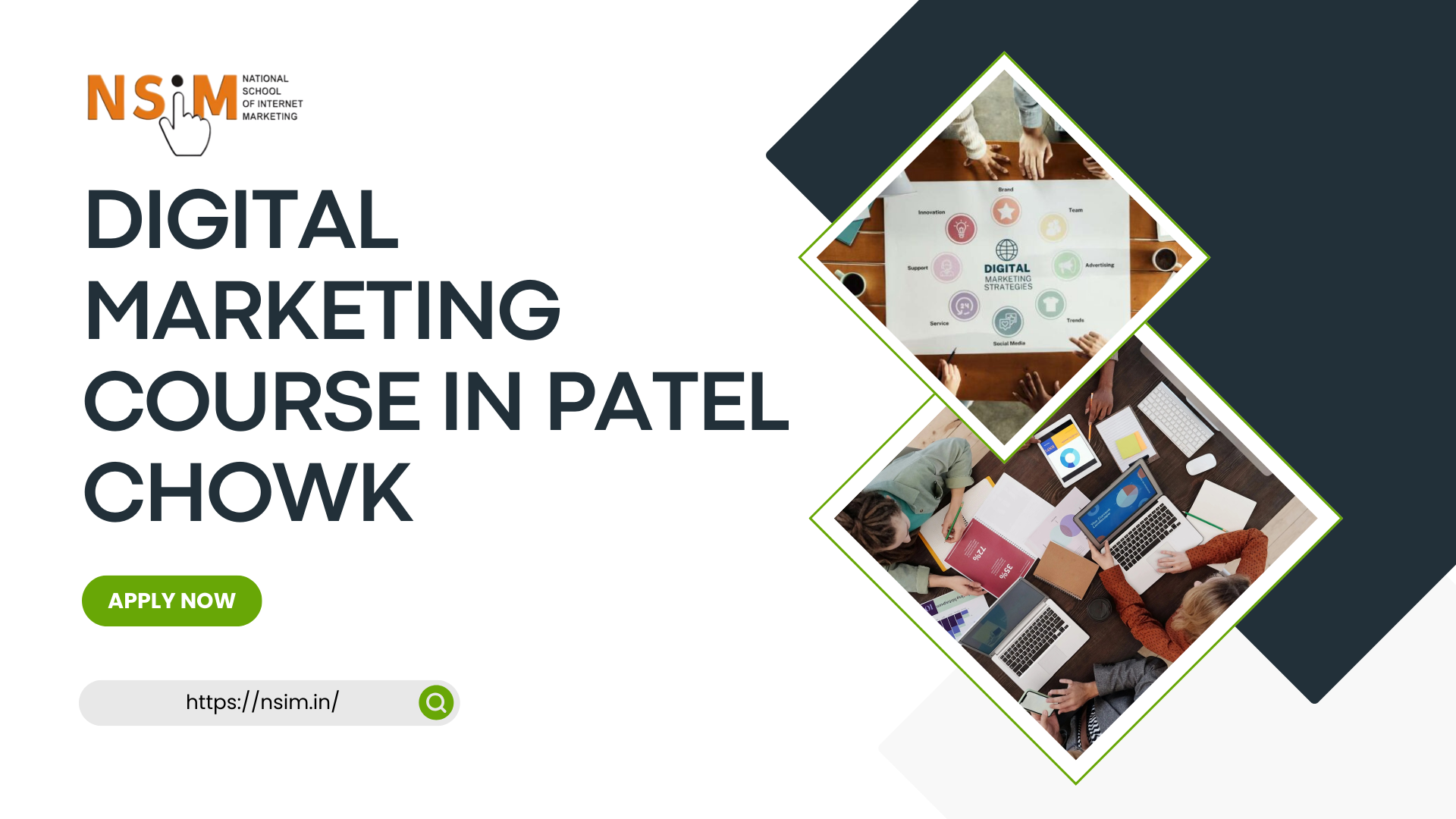 Digital Marketing Course in Patel Chowk | NSIM Delhi